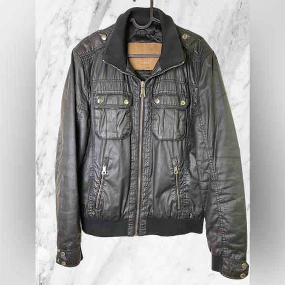 Zara | Jackets & Coats | Zara Man Sport Classic Jacket Full Front Zip ...
